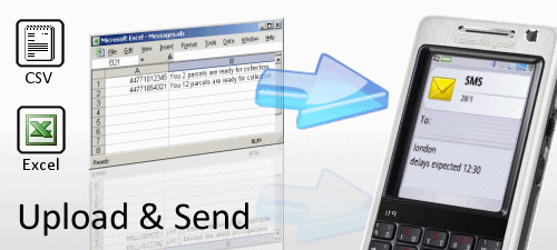 Web SMS - Upload and Send SMS - Excel File Upload